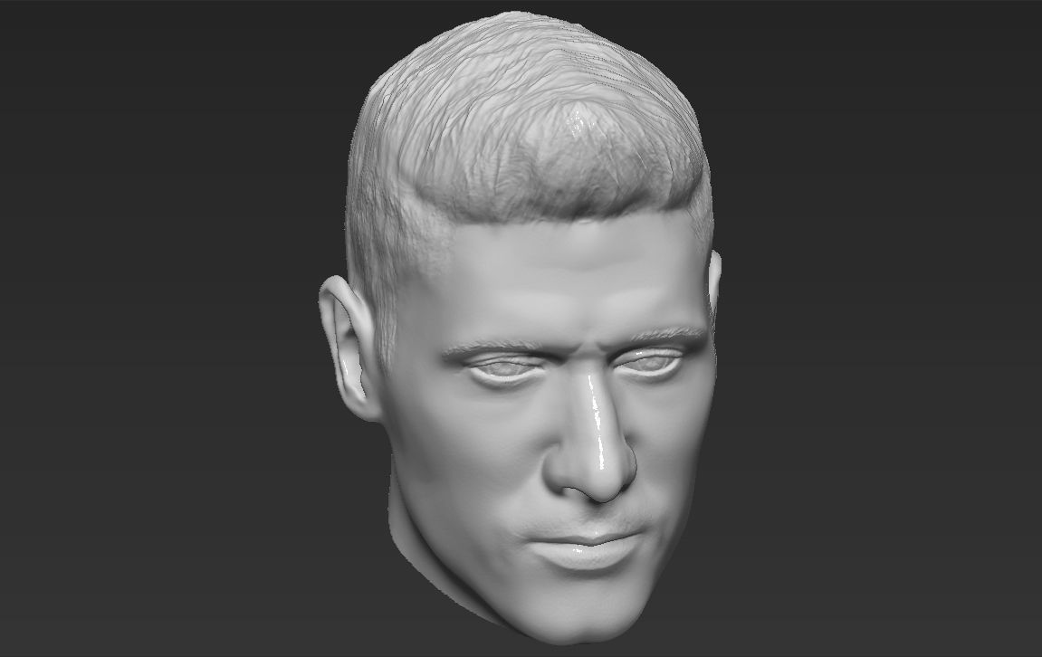 Robert Lewandowski 3D model | CGTrader
