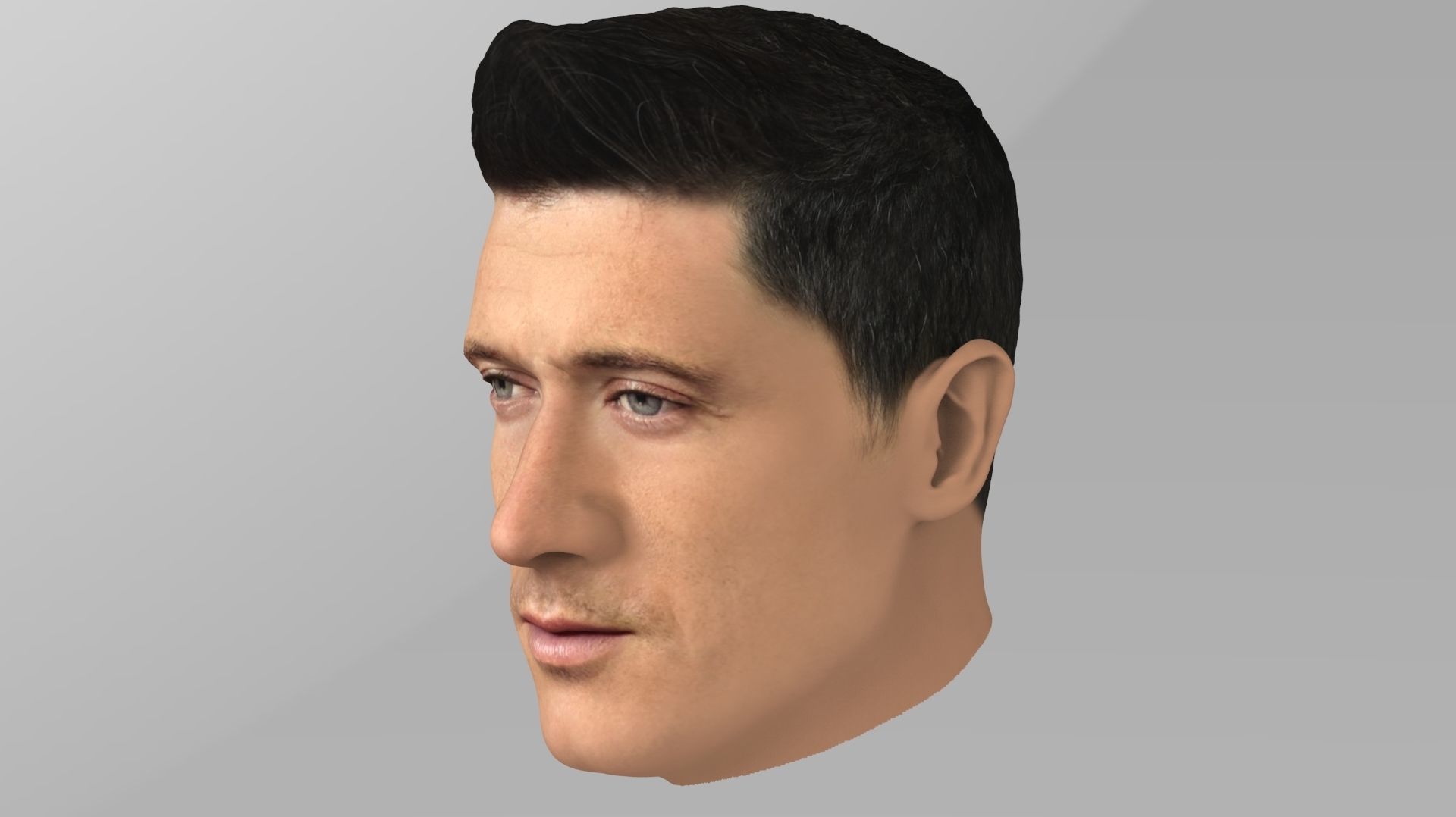 Robert Lewandowski 3D model | CGTrader