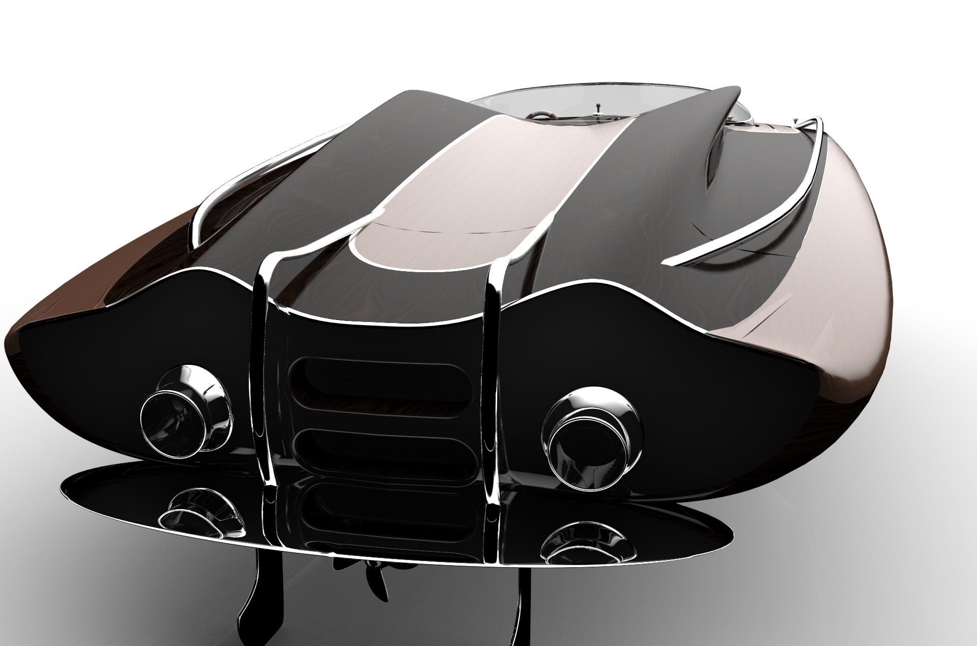 Speed Boat B7R free 3D model | CGTrader