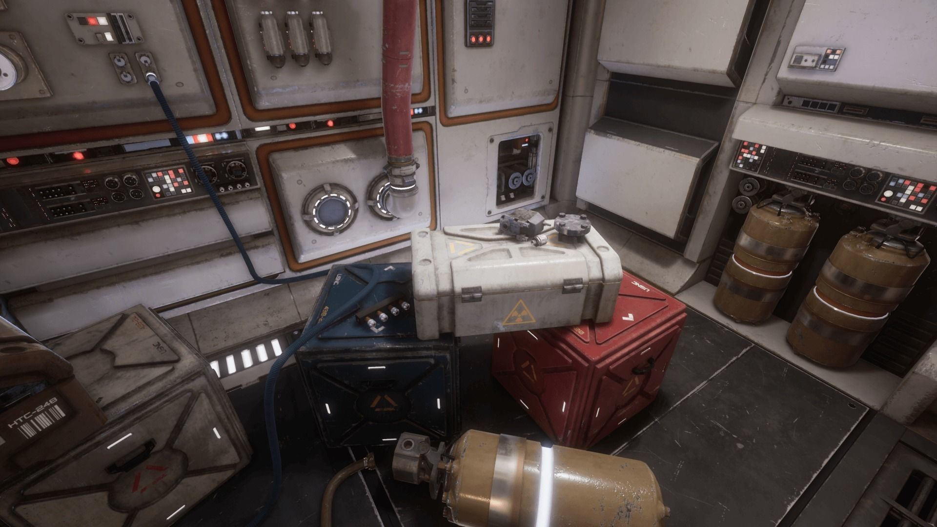 3D model Sci Fi Interior Prop Pack 1 VR / AR / low-poly | CGTrader