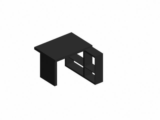 Corner Desk free 3D model | CGTrader