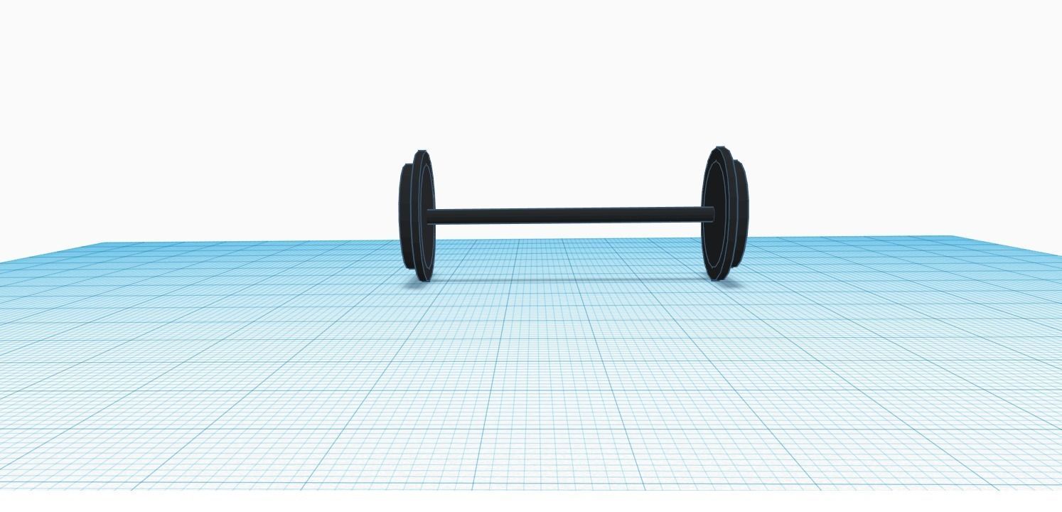 G scale model train wheel 3D model 3D printable | CGTrader