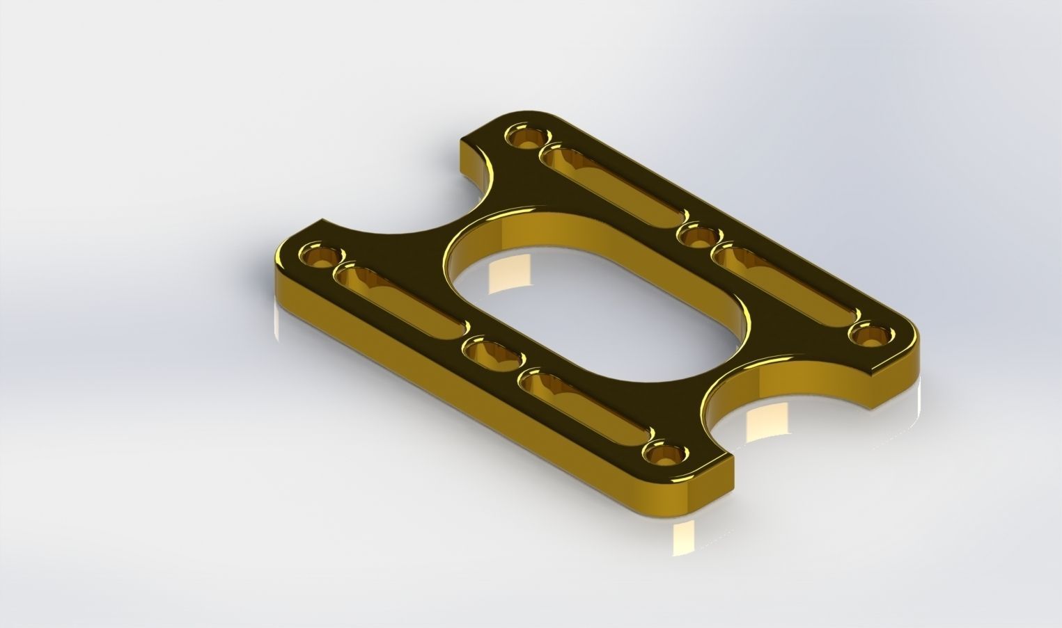 Spacer Plate free 3D model | CGTrader