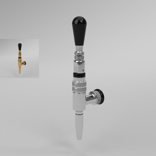 Beer Faucet Guinness Blender Cycles 3D model | CGTrader