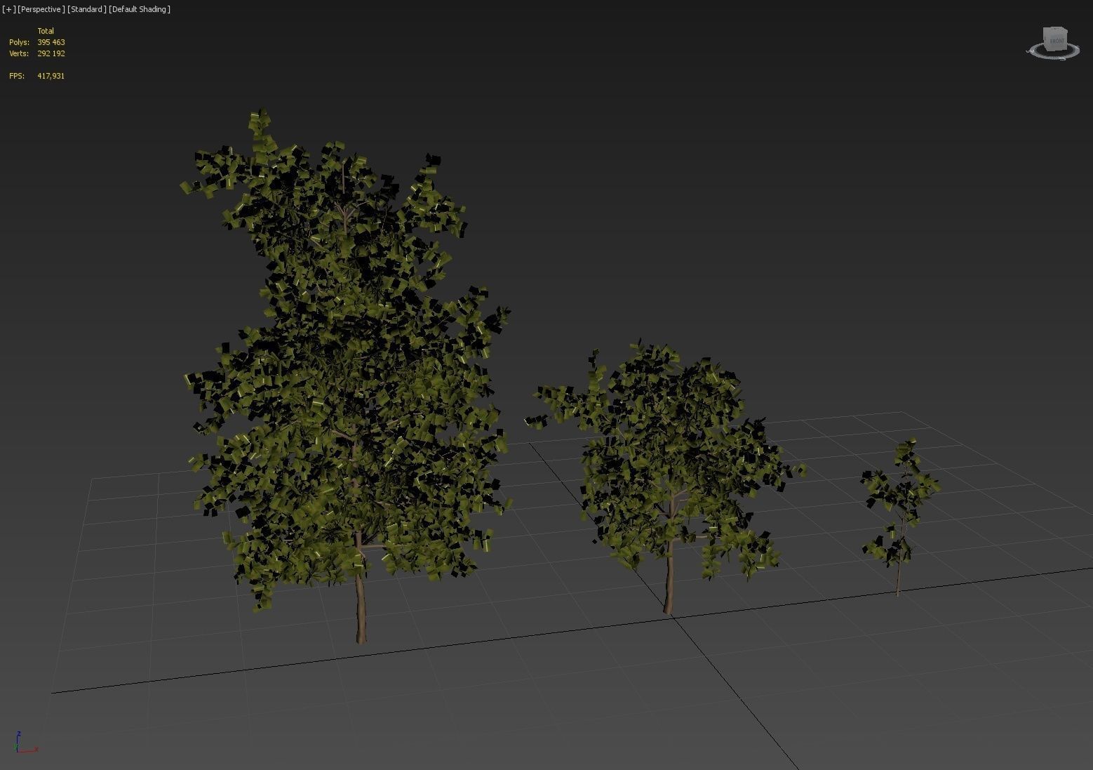 Tree pack A 3D model | CGTrader