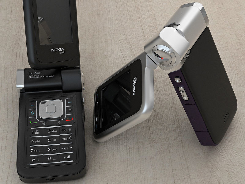 NOKIA N93i 3D model | CGTrader