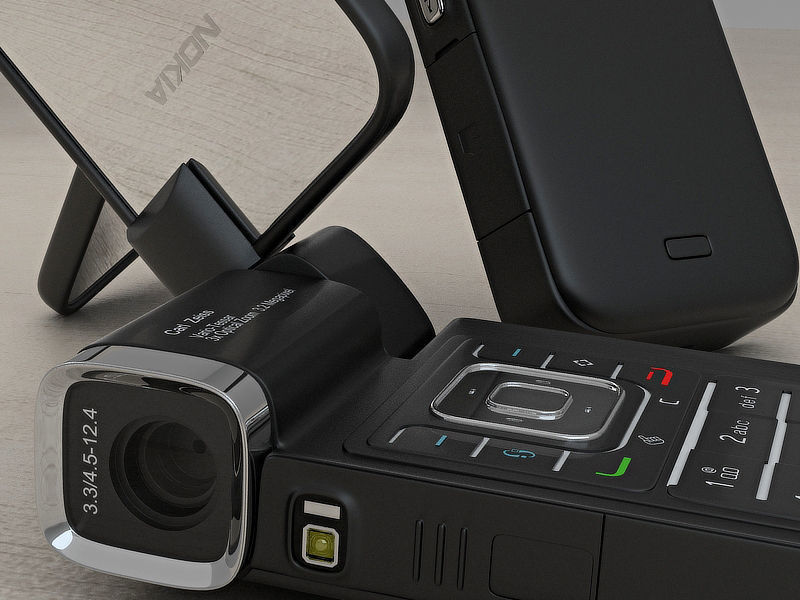 NOKIA N93i 3D model | CGTrader