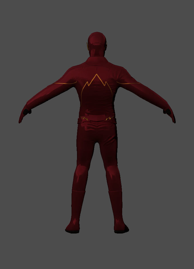 The Flash 3D model | CGTrader