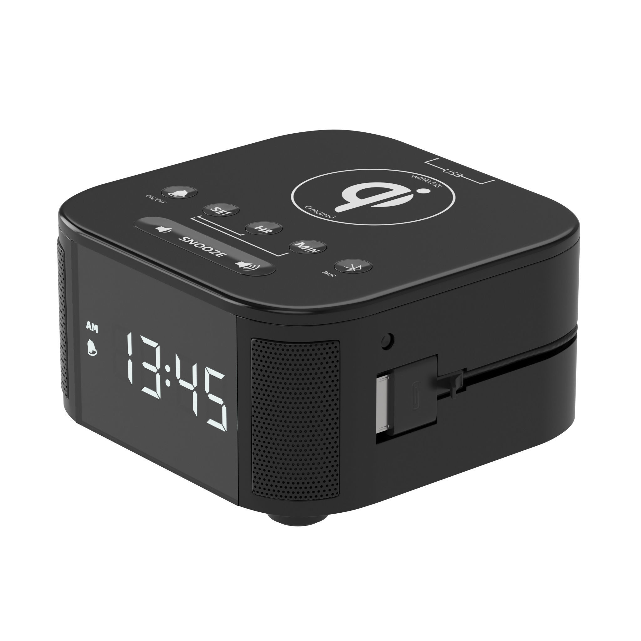 3D model Kube Audio Clock VR / AR / low-poly | CGTrader