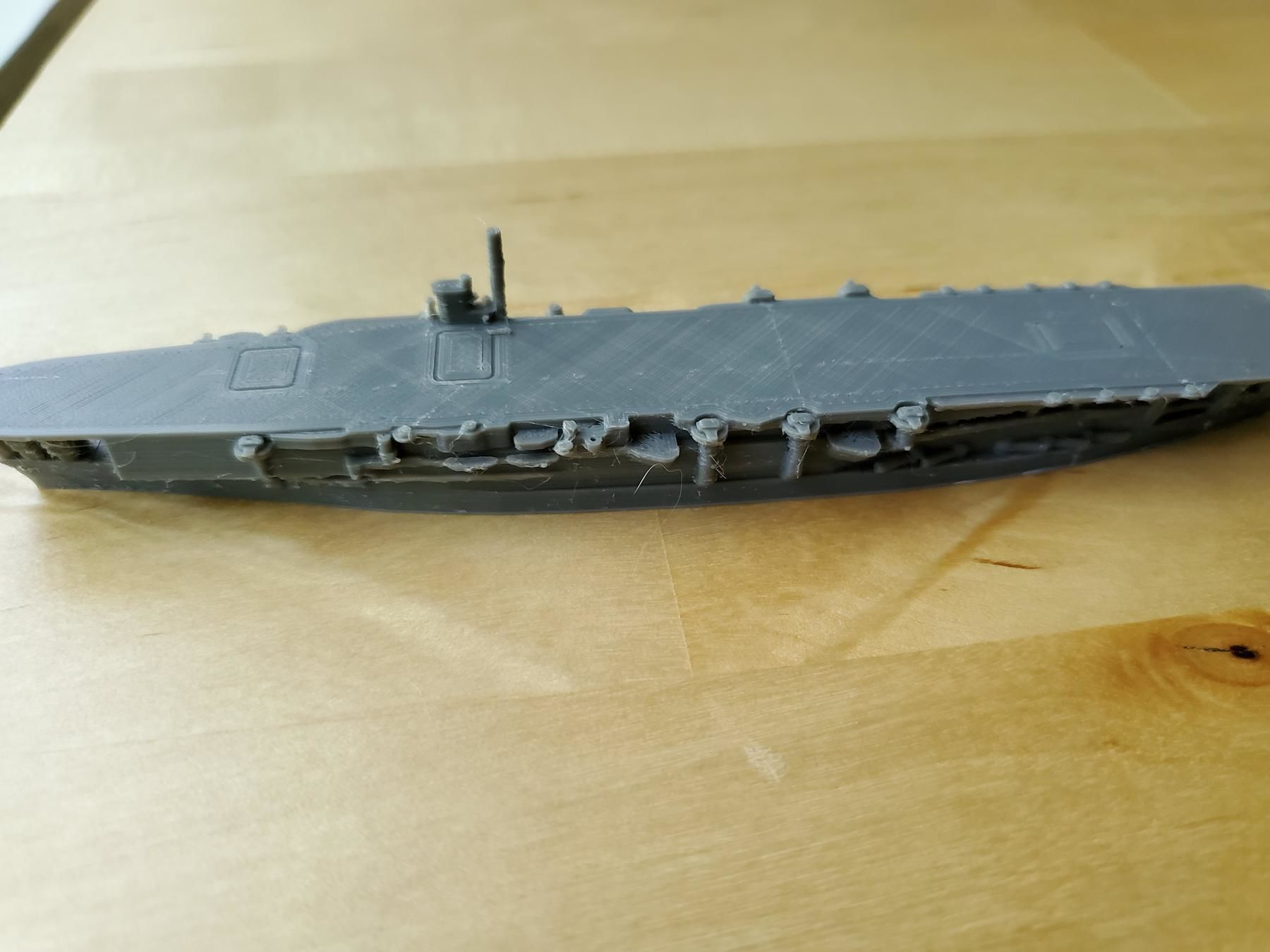 Japanese Aircraft Carrier Kaga 3D model 3D printable | CGTrader