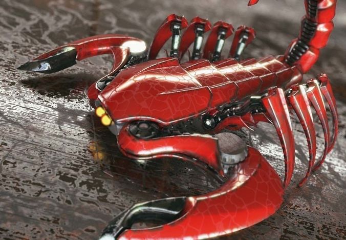 Mech Scorpion - Robots 3D model | CGTrader