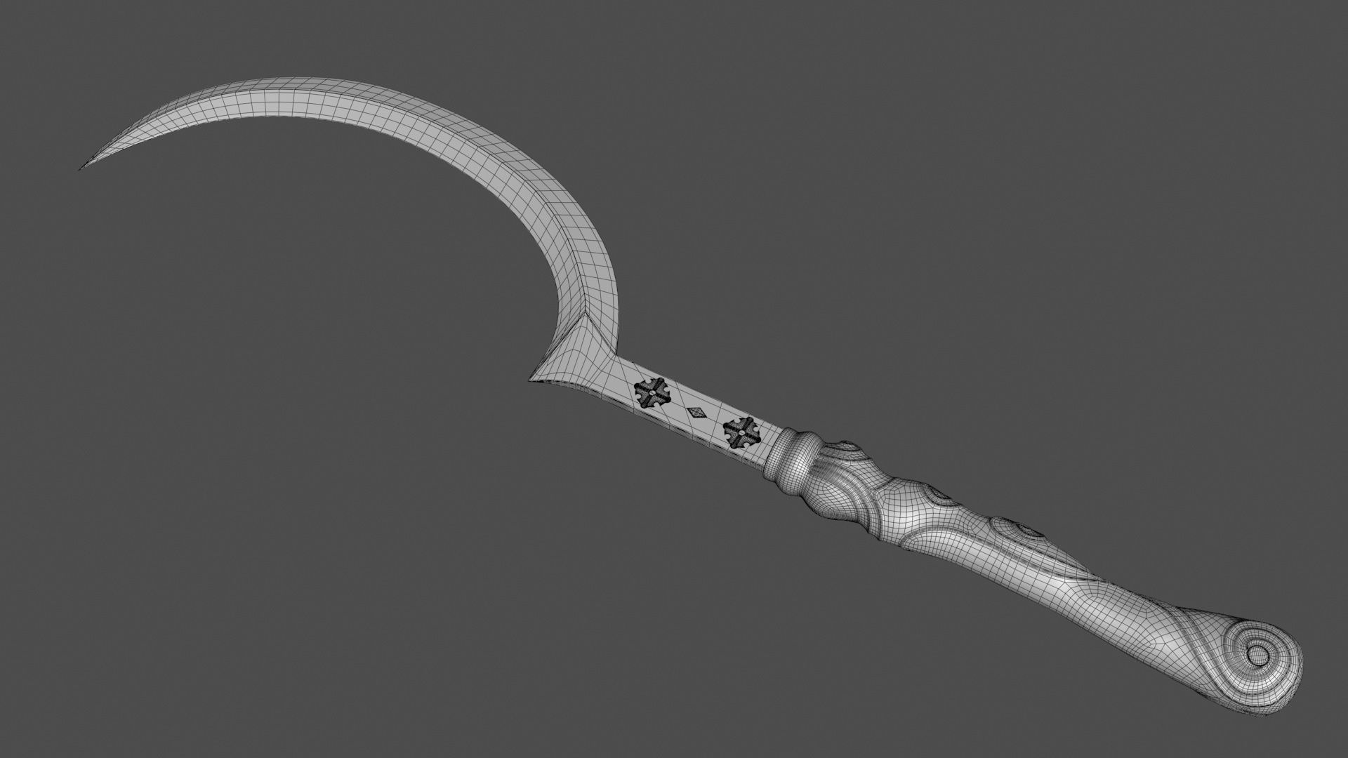 3D model Khal drogos Arakh Lowpoly 3D model with PBR VR / AR / low-poly ...