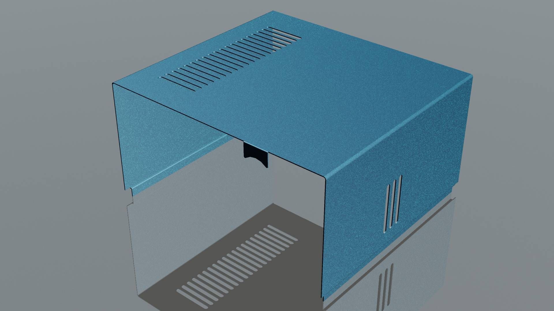 SMPS top cover free 3D model | CGTrader