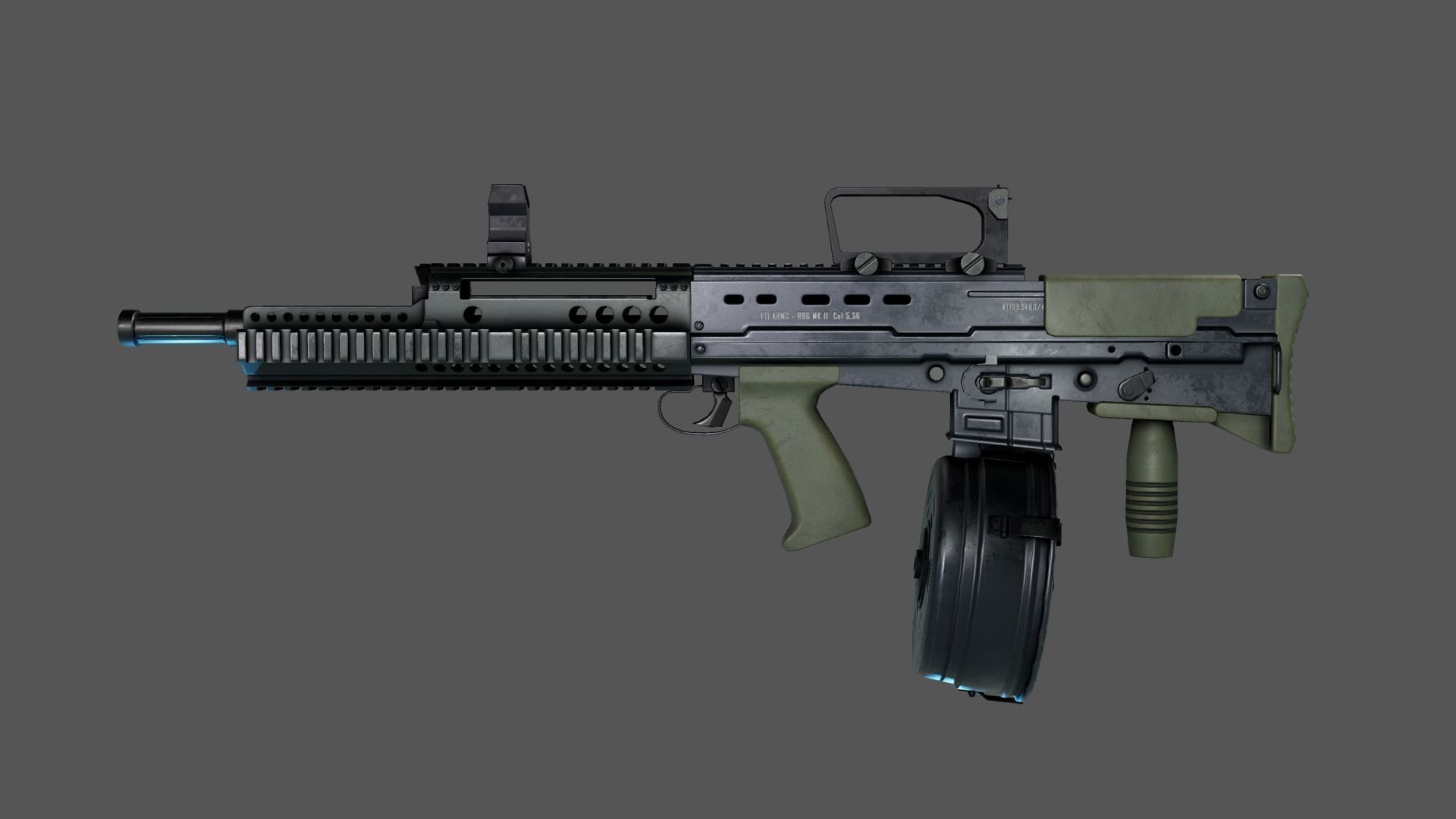 3D model L86 Light Machine Gun VR / AR / low-poly | CGTrader