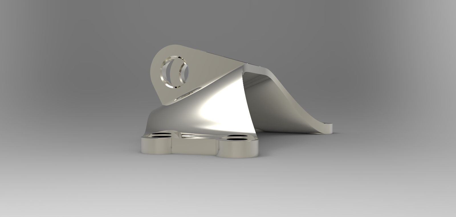 GE jet engine bracket free 3D model | CGTrader