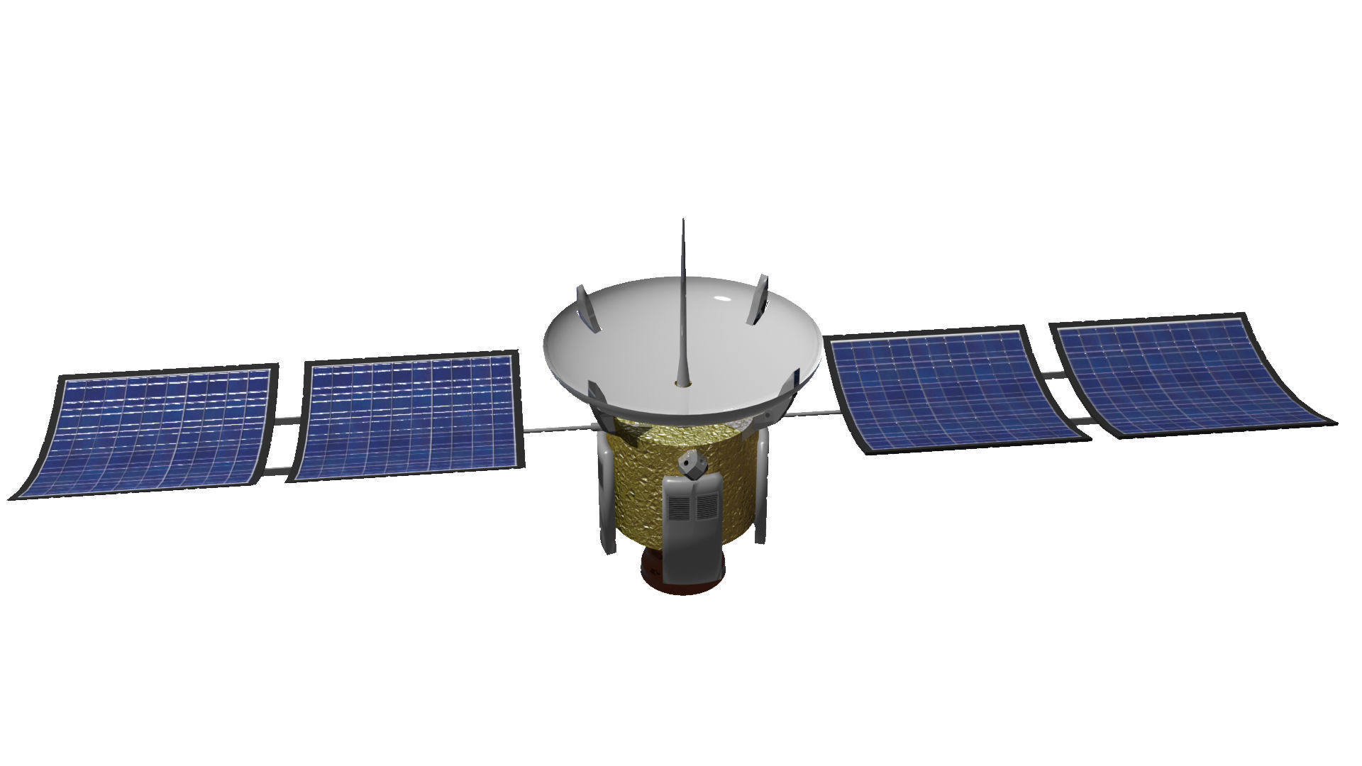 3D model Space Probe VR / AR / low-poly | CGTrader