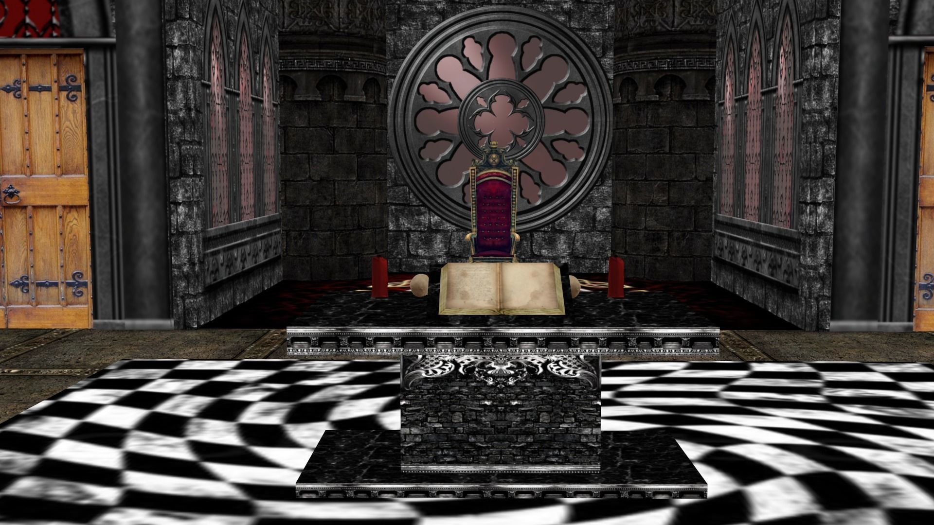 castle of hell 3D model | CGTrader