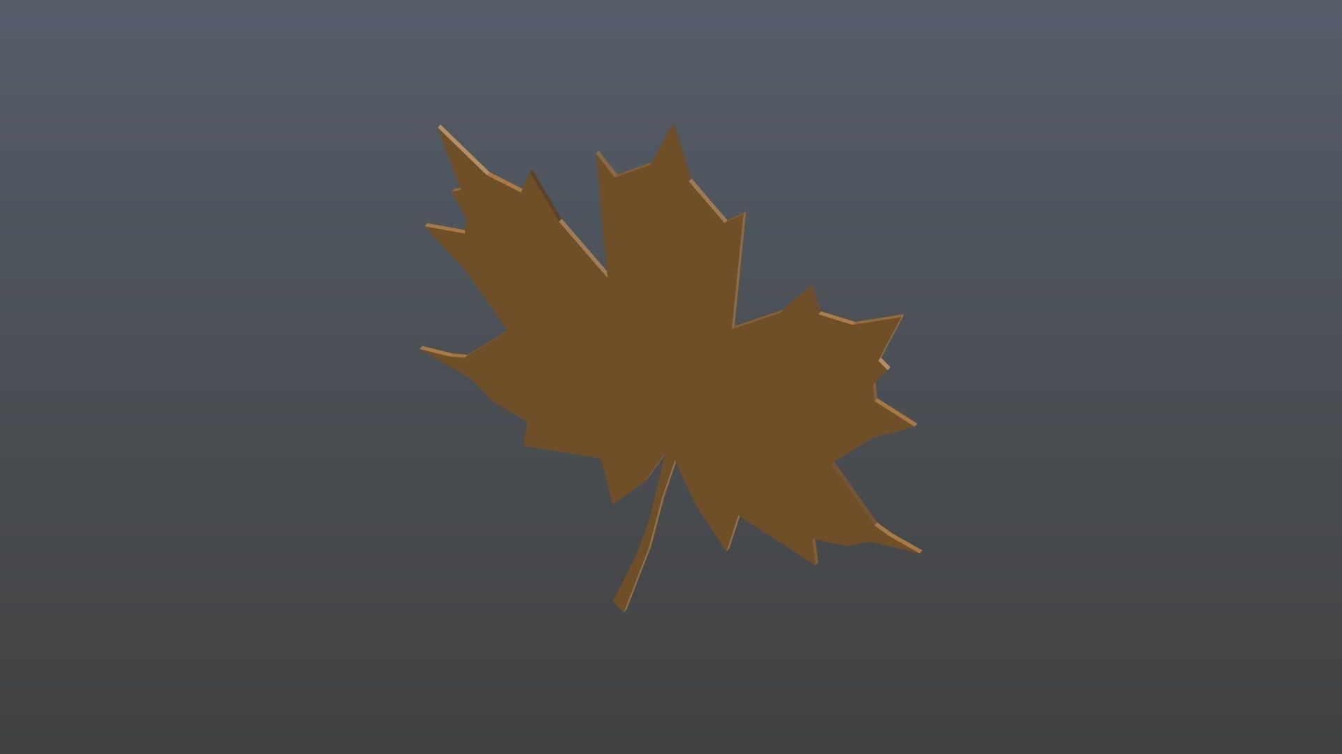 3D model Low poly leaf VR / AR / low-poly | CGTrader