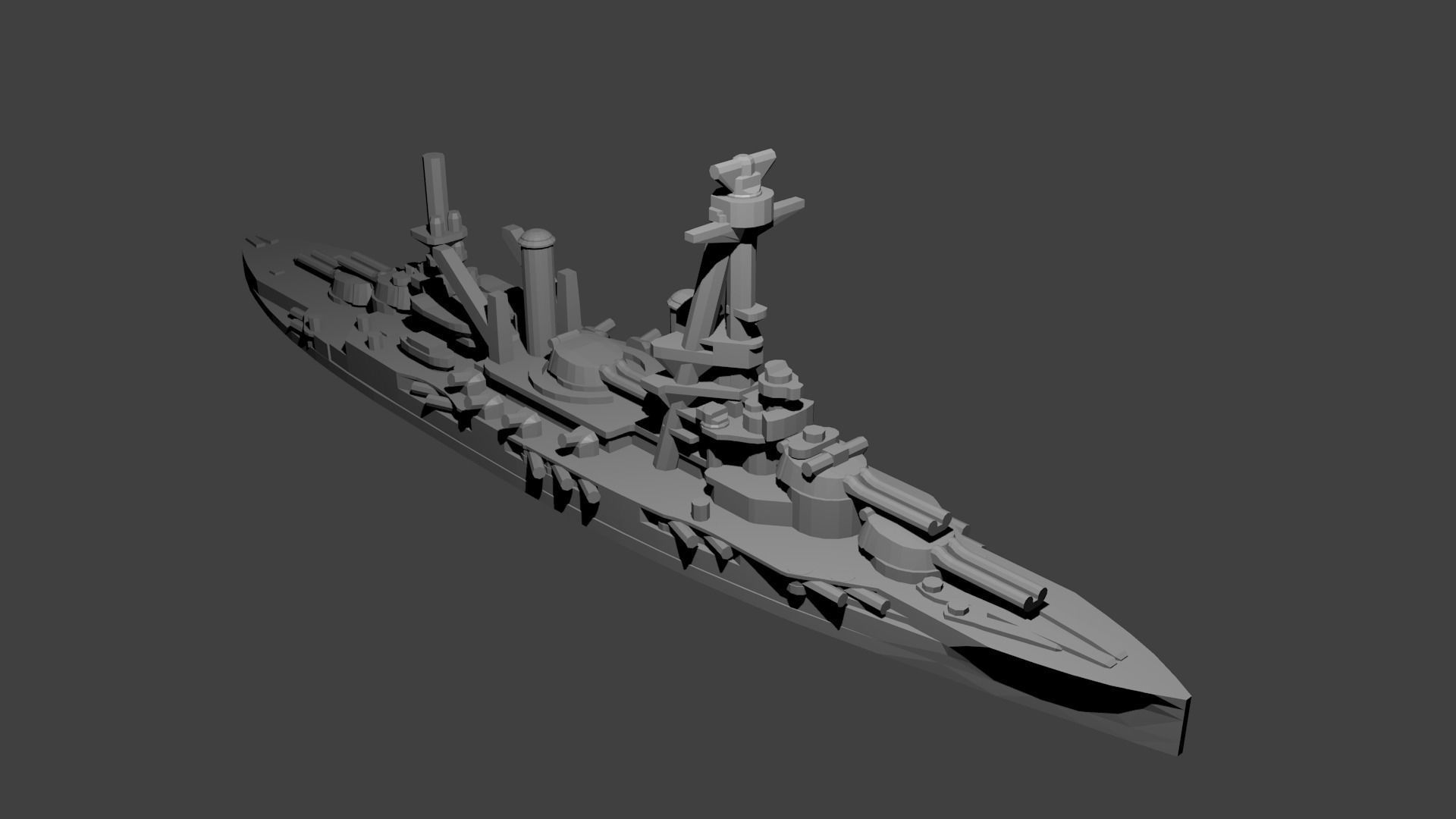 Miniature WWII Warship Complete Collection 3D model 3D printable | CGTrader