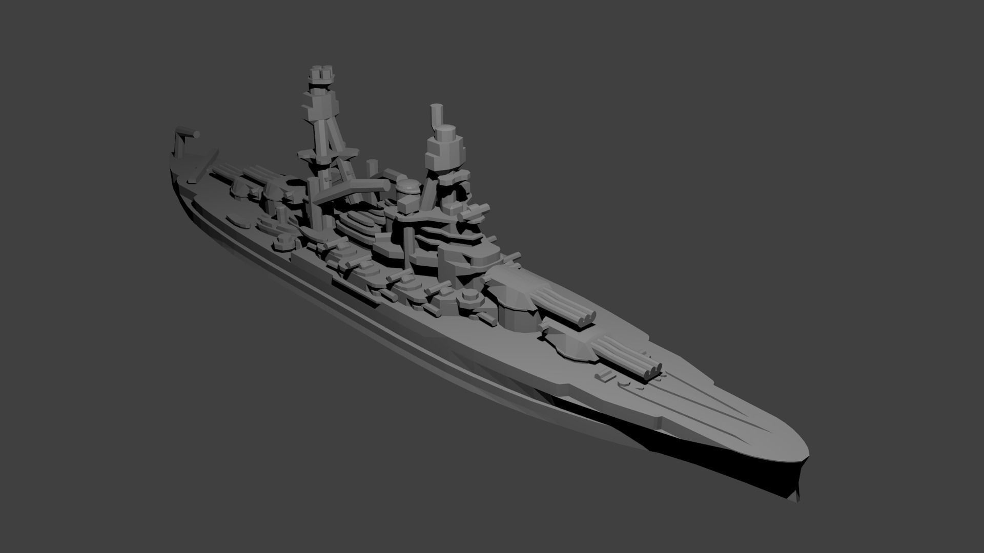 Miniature WWII Warship Complete Collection 3D model 3D printable | CGTrader