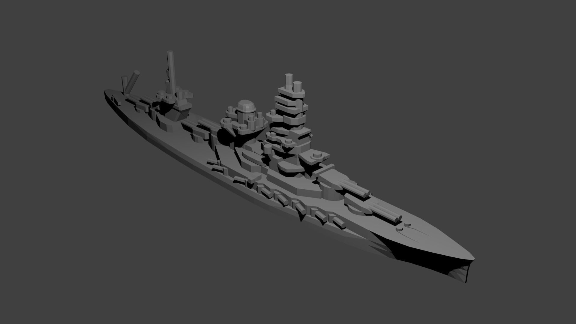 Miniature WWII Warship Complete Collection 3D model 3D printable | CGTrader