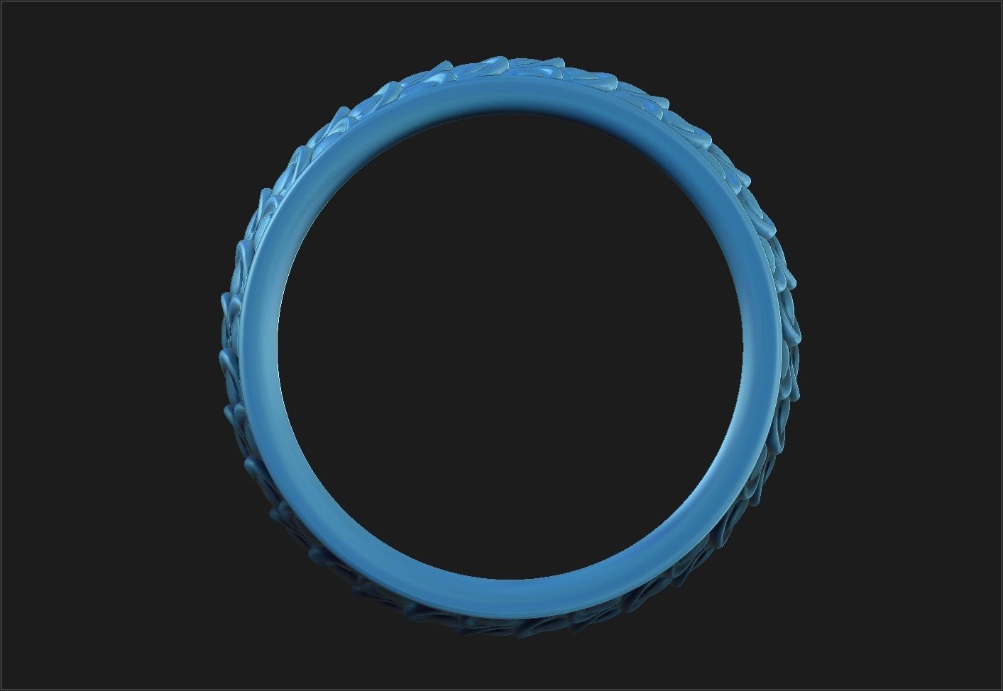 Scaled wedding Ring 3D model 3D printable | CGTrader