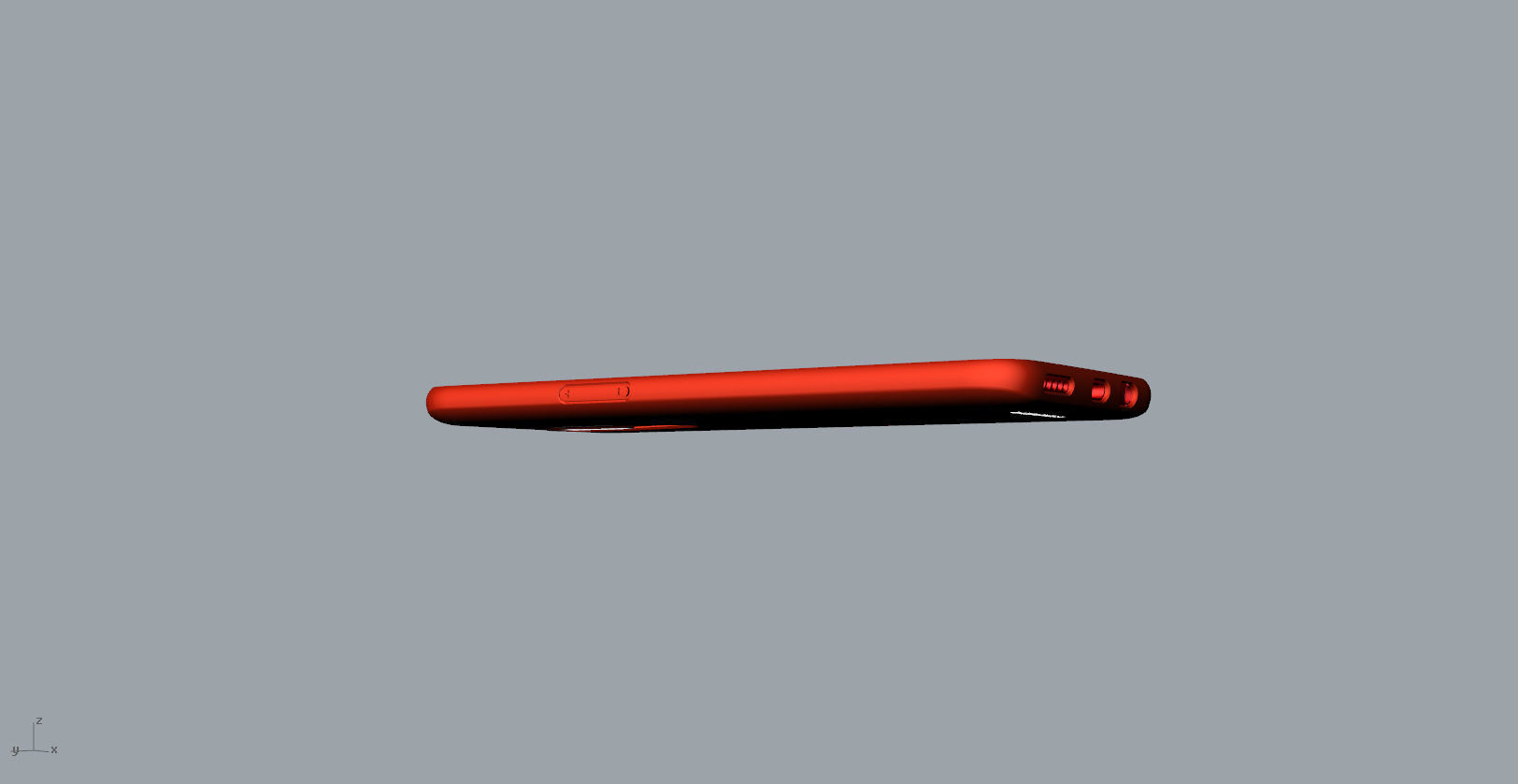 Oneplus 6 RED case design 3D model 3D model 3D printable | CGTrader