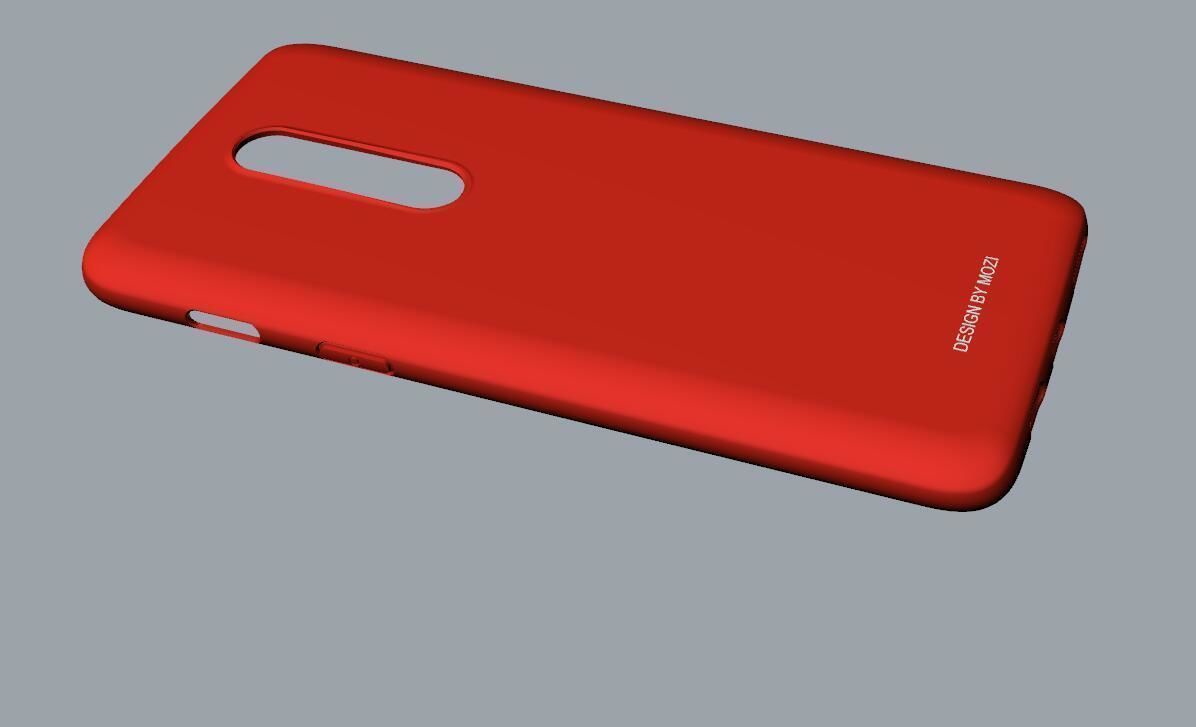 Oneplus 6 RED case design 3D model 3D model 3D printable | CGTrader