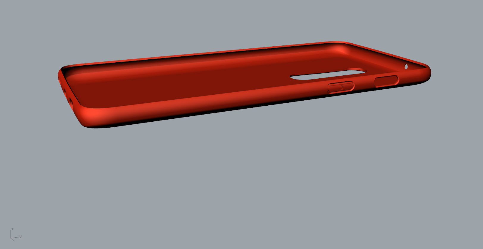 Oneplus 6 RED case design 3D model 3D model 3D printable | CGTrader