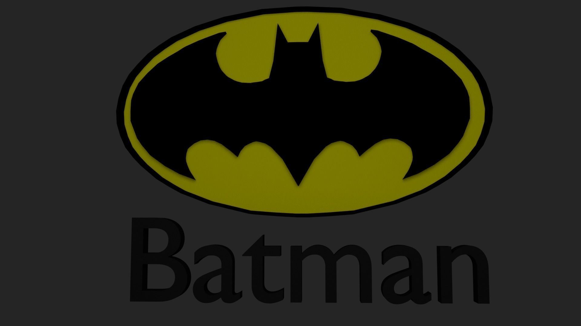 Dc Heroes Logo 3D model 3D printable | CGTrader