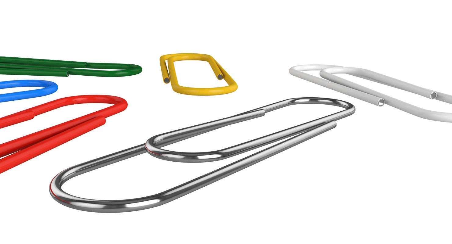 Paper Clip 3D model | CGTrader