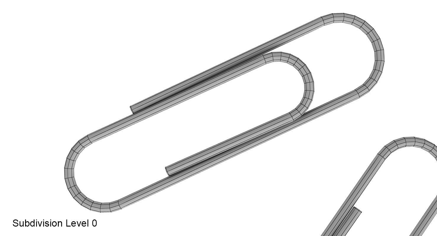 Paper Clip 3D model | CGTrader