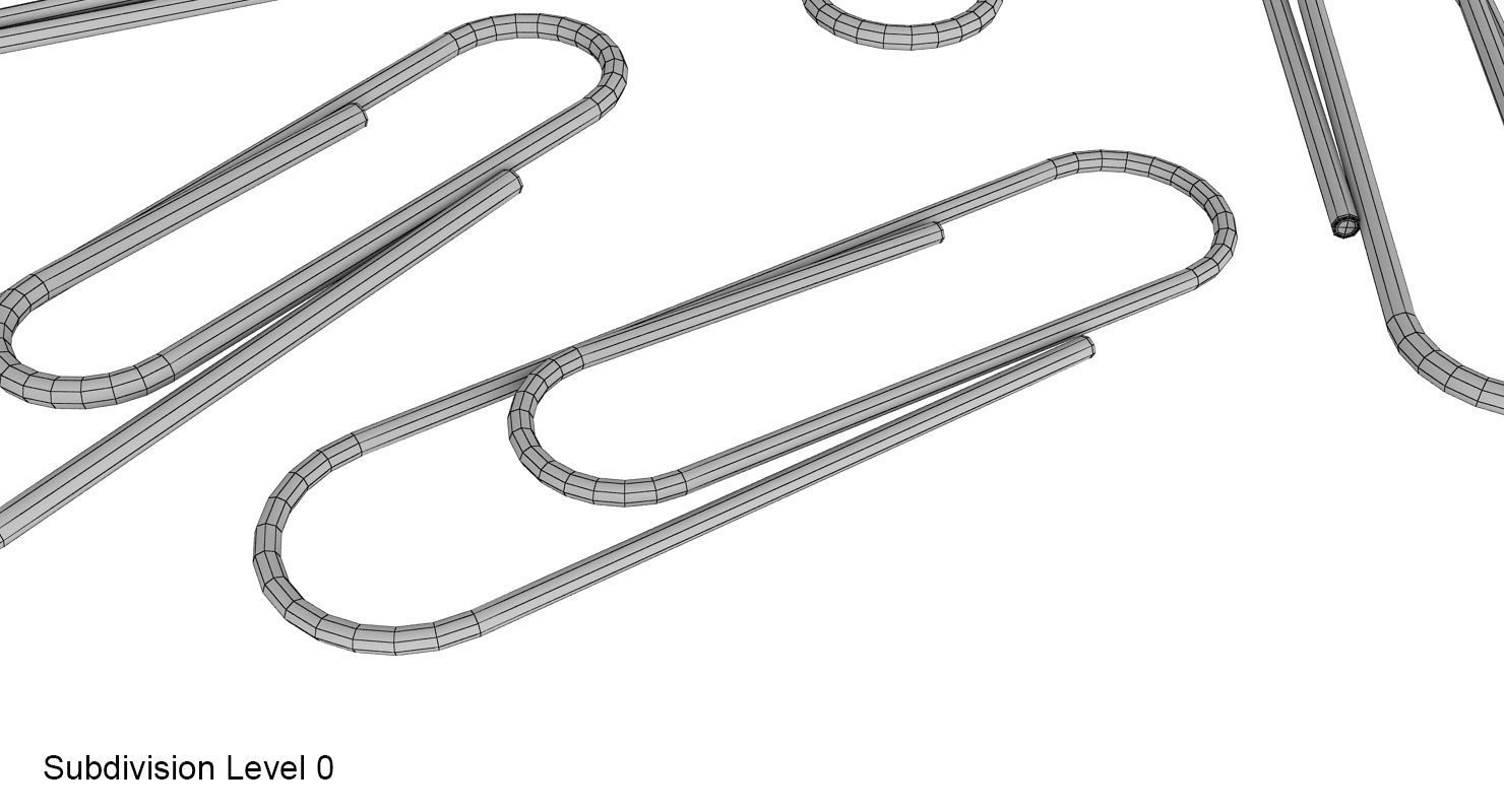 Paper Clip 3D model | CGTrader