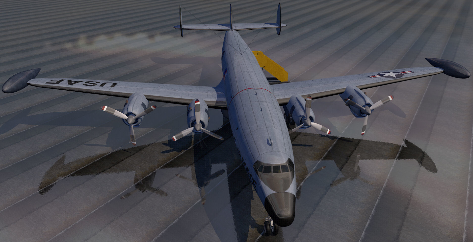 Lockheed EC-121 Warning Star 3D model | CGTrader