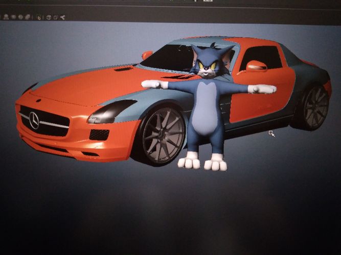 tom and jerry 3D model | CGTrader