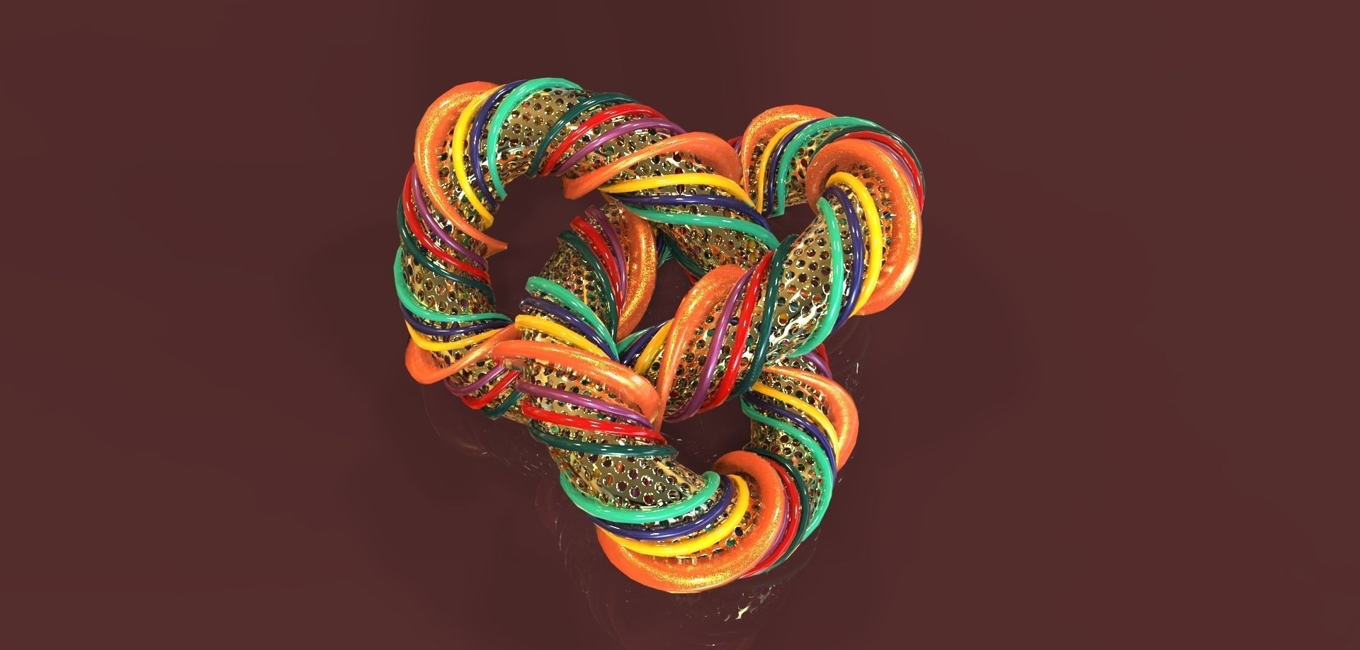 Knot design free 3D model | CGTrader