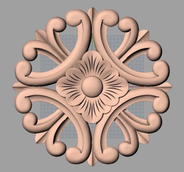 Artcam Aspire 3D relief models STL Files used for CNC E561 3D model ...