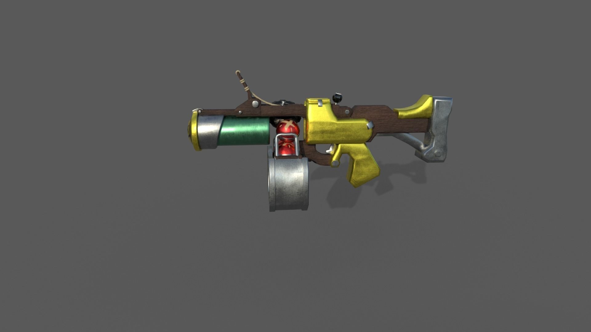 3D model Junkrat Granade Launcher VR / AR / low-poly | CGTrader