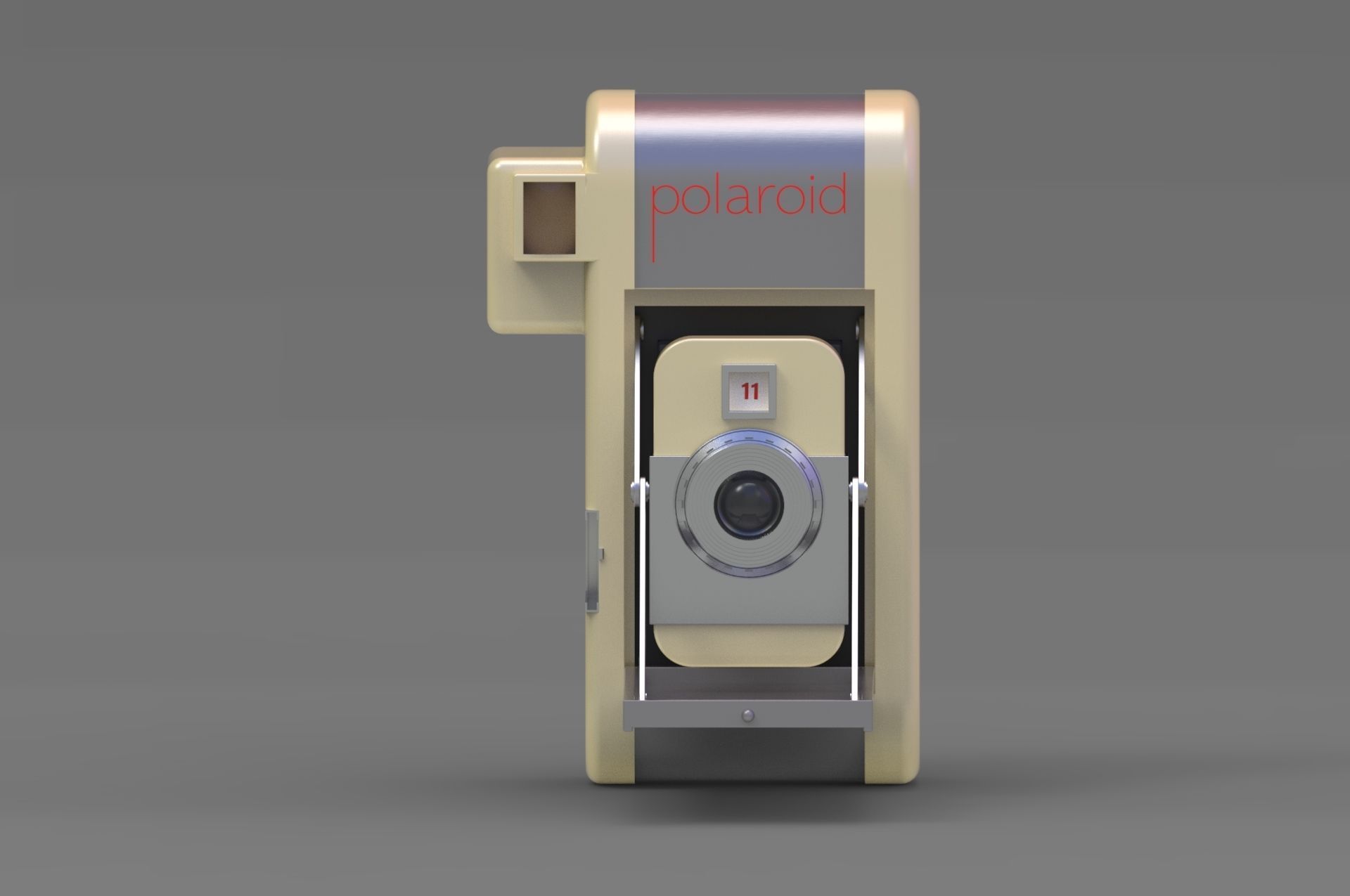old camera that i modeled in solidworks rendered in keyshot 3D model ...
