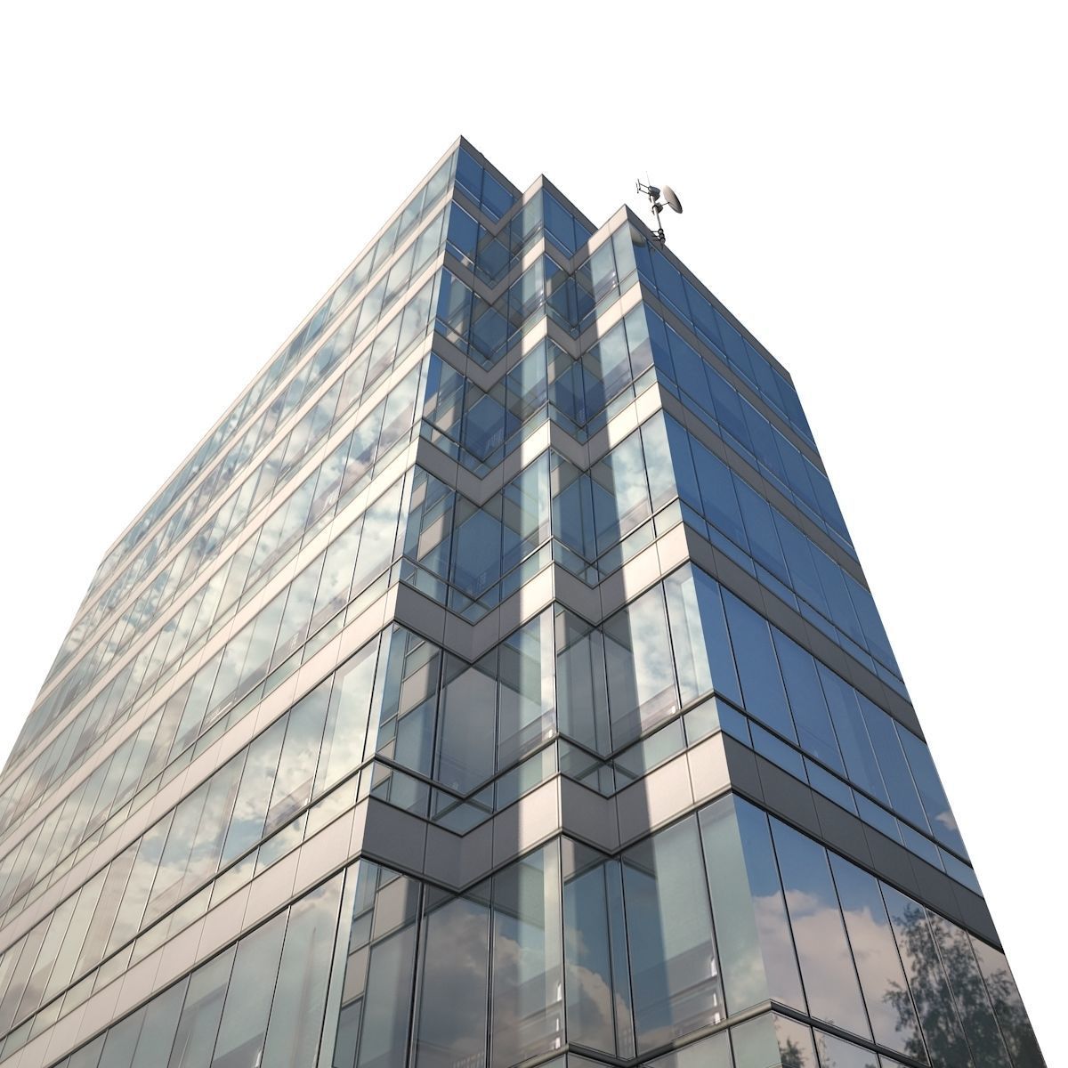 3D model High Rise Pack of 3 VR / AR / low-poly | CGTrader