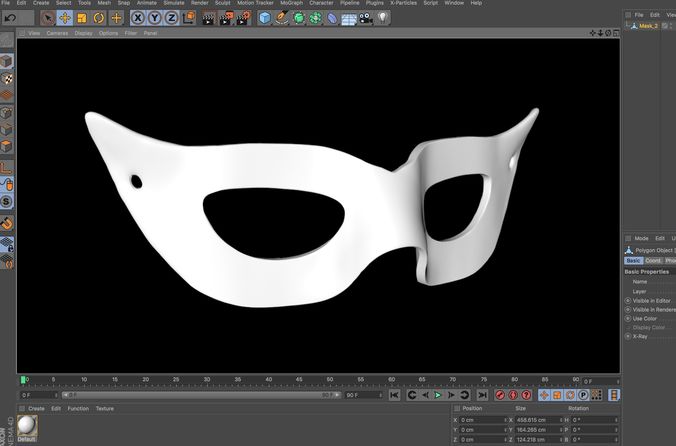 Costume Masks 3D model 3D printable | CGTrader