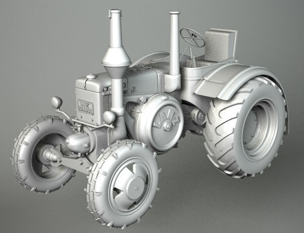 TRACTOR 3D model | CGTrader