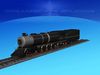 RR 2-8-4 Steam Locomotive 3D model rigged | CGTrader