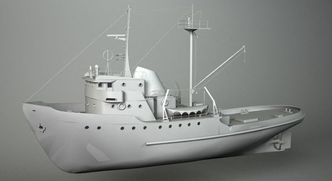 SHIP SEA 3D model | CGTrader