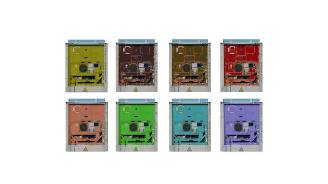 3D model Data Chip Sci Fi Upgrade Module Micro Tech Electric Space ...