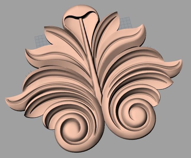 CNC 3D relief design STL format file used for artcam aspire E744 3D ...