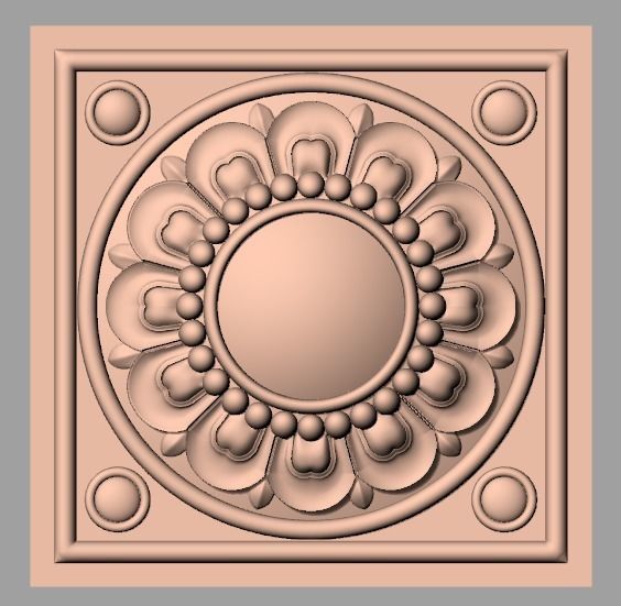 CNC 3D relief design STL format file used for artcam aspire E743 3D ...