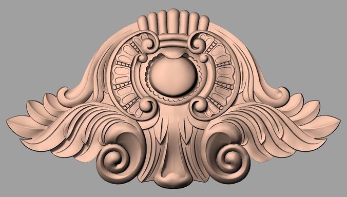 CNC 3D relief design STL format file used for artcam aspire E727 3D ...