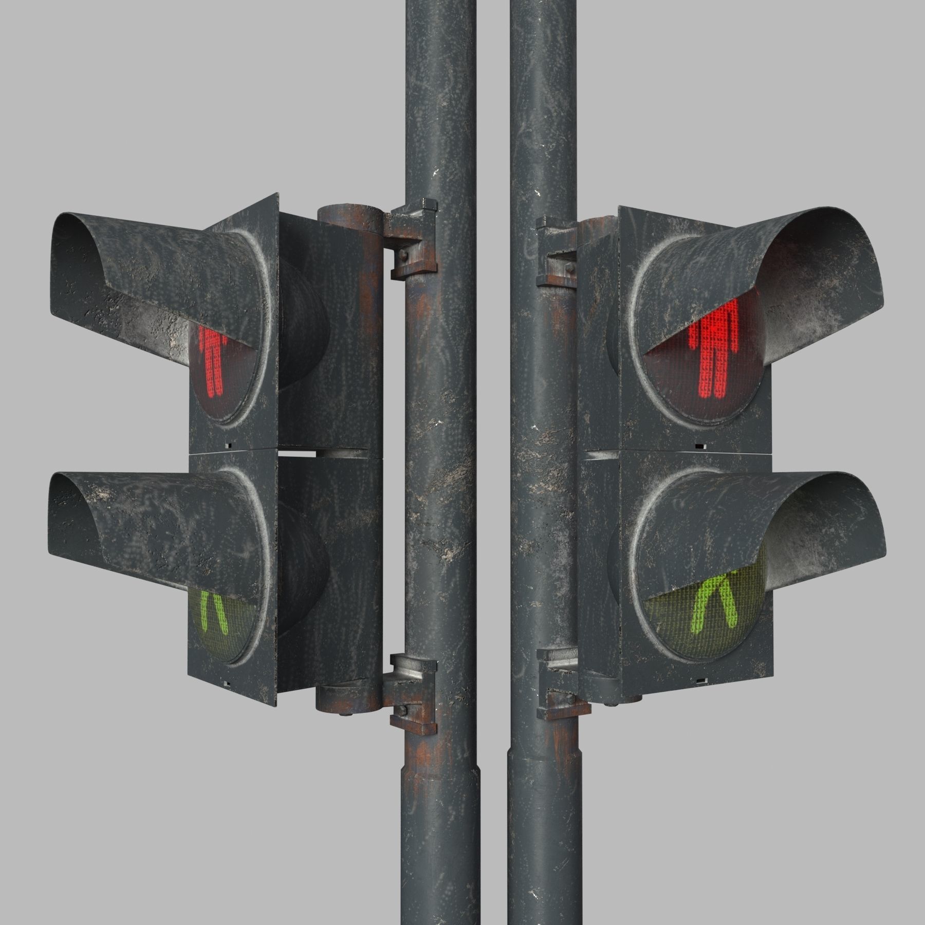 Traffic lights 3D model | CGTrader