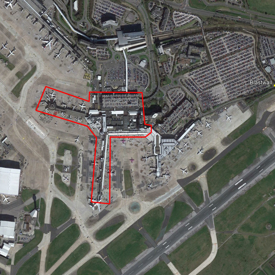 3D model EGCC Terminal 1 VR / AR / low-poly | CGTrader